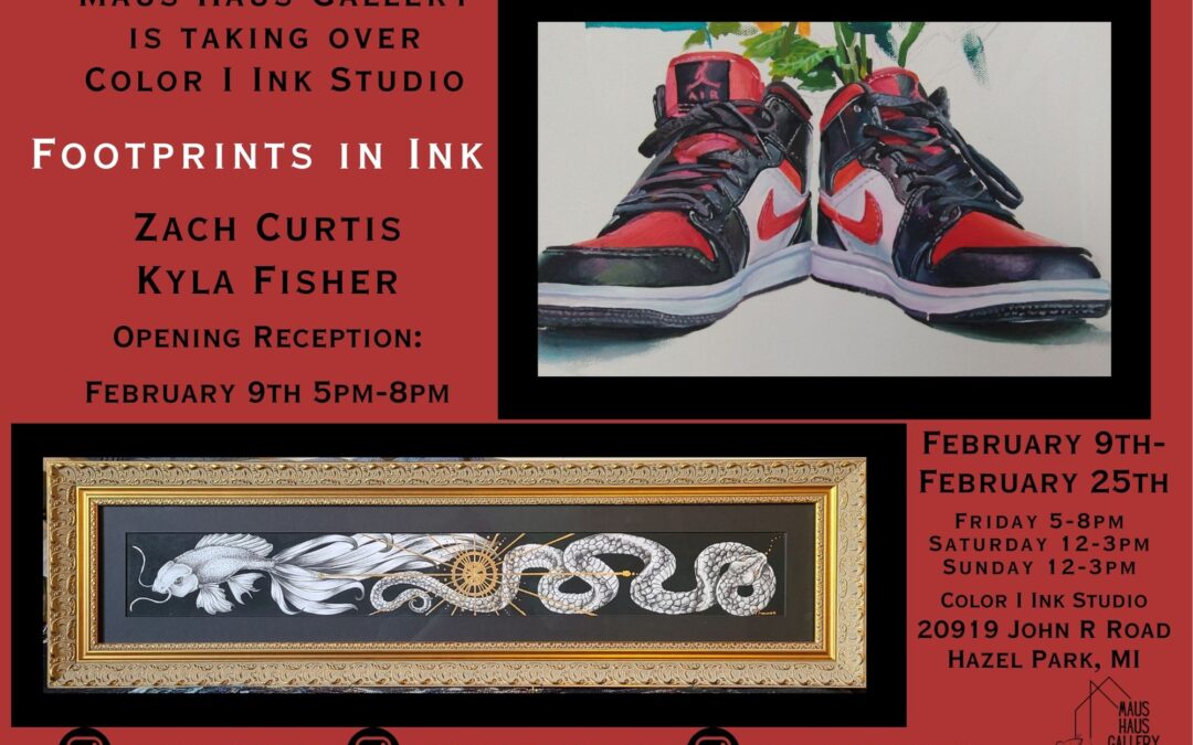 “Footprints in Ink” Exhibition | Color | Ink Studio